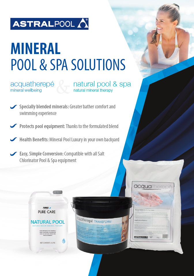 Mineral Pool & Spa Solutions - Estuary Pool and Spa Supplies Mandurah